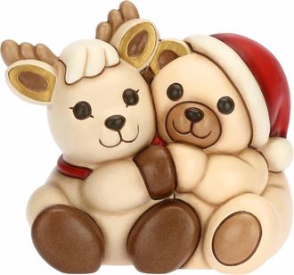 Thun Paar Teddy Und Rentier Umarmt