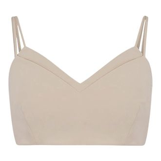 Simona Corsellini Damen, Oberteile, Beige, MGr&ouml;&szlig;e