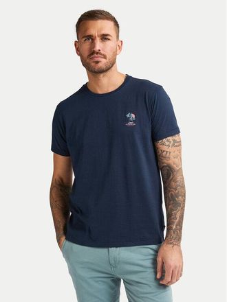 Petrol Industries T-Shirt M-1050-TSR644 Dunkelblau Regular Fit