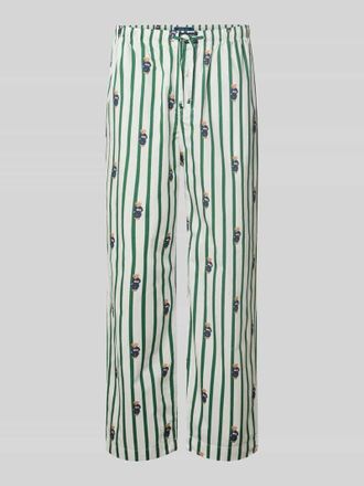 Ralph Lauren Regular Fit Pyjama-Hose aus reiner Baumwolle