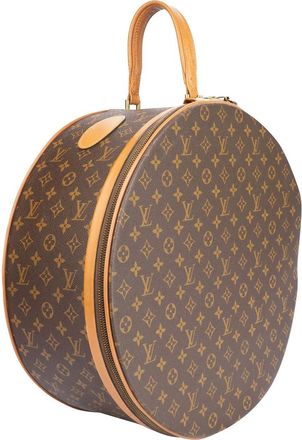 Louis Vuitton Crossbody Bags - Louis Vuitton Canvas Monogram USA Hat Case Trunk K - Gr. unisize - in Bunt - für Damen