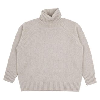P.A.R.O.S.H. Kaschmir-Rollkragenpullover - - Knitwear - Damen - Beige - S