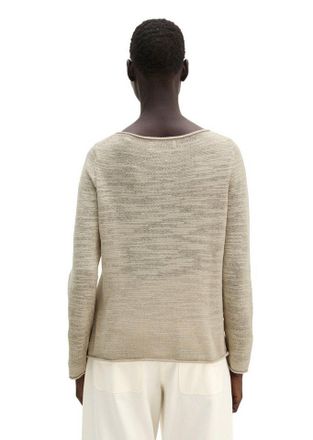 Marc O'Polo Strickpullover slim aus Leinen-Baumwolle-Mix