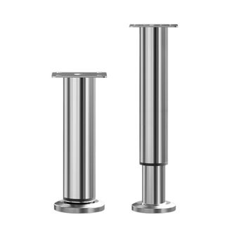 Generic 2er-Pack verstellbare Tischbeine, 8-110 cm M&ouml;belf&uuml;&szlig;e, Sofatischbeine aus Edelstahl(72-110cm)