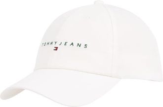 Tommy Jeans TJM Linear Logo Cap Am0Am12958 Capuchon, Black (Ancient White), OS Homme