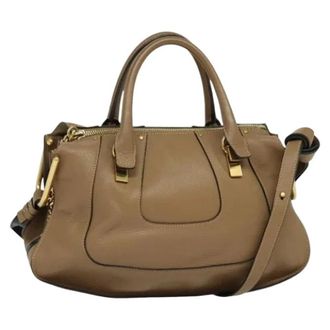 Chlo&eacute; Sac &agrave; main Pre-owned - Femme - Pre-owned - Beige - Taille: ONE Size