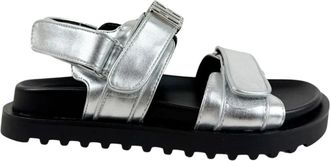 Guess Femme, Chaussures, Gris, Taille: 36 EU Fabelis Sandalo 2 Strap