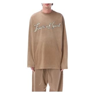 Fear of God Herren, Oberteile, Beige, SGr&ouml;&szlig;e