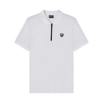 Emporio Armani Emporio Armani Ea7, Homme, Tops, Blanc, Taille: XL 8Npf14 Pjvqz Polo