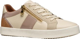 Geox Damen D BLOMIEE Sneaker, Beige, 36 EU