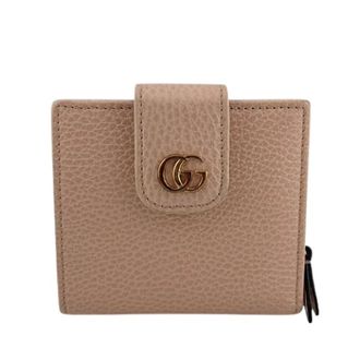 Gucci Portefeuille Bi-fold Pre-owned - Femme - Pre-owned - Beige - Taille: ONE Size