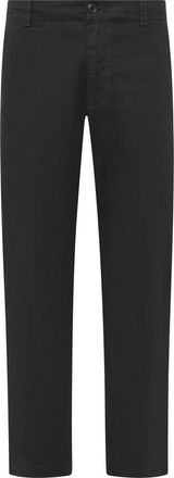 HUGO BOSS Hose aus einem Leinenmischgewebe mit Dehnbund, Regular Fit in