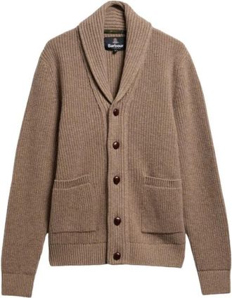 Barbour Hartland Cardigan - - Knitwear - Herren - Beige - L