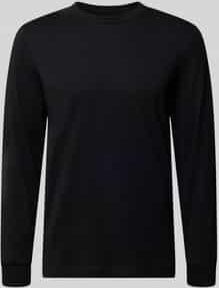 Tom Tailor Regular Fit Langarmshirt aus reiner Baumwolle