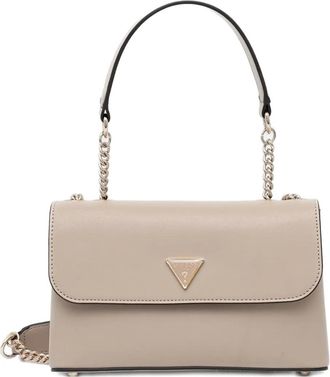 Guess Co sac à bandoulière à plaque logo - Tons neutres