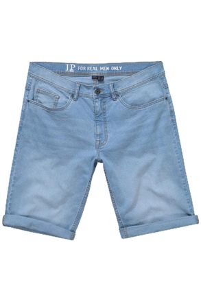 JP1880 Herren große Größen Übergrößen Menswear L-8XL Bermuda, Denim, 5-Pocket, Stretch, Regular Fit Bleached Denim 68 809109907-68