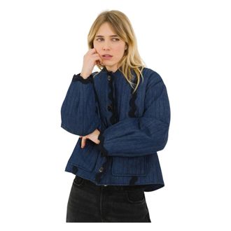 Sacr&eacute;coeur Femme, Vestes, Bleu, Taille: 36 FR Jay Jacket