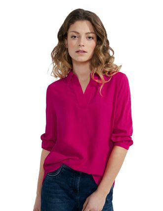 Cecil Damen Seersucker Bluse pink sorbet M