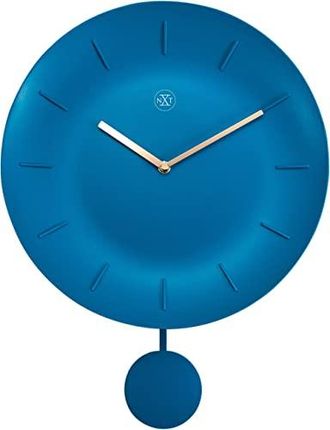 NeXtime Nextime nXt - Wanduhr - Ø 30 cm - Kunststoff - Türkis - Bowl