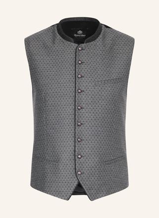 Hammerschmid Hammerschmid Trachtenweste Peter Slim Fit grau