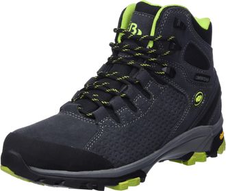 Brütting Unisex Mount Trish High Cross-Laufschuhe, anthrazit/Lemon, 44 EU