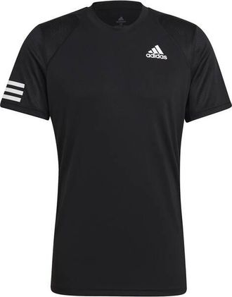 adidas Herren Tennis Shirt Club 3 Stripes Kurzarm