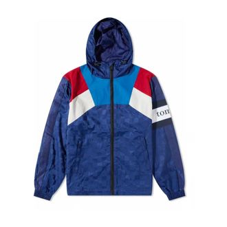 Tommy Hilfiger Colour-Blocked Track Jacket mit Kapuze - - Jackets - Herren - Blau - M