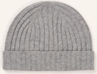 Strokesman's Strokesmans Cashmere-M&uuml;tze grau