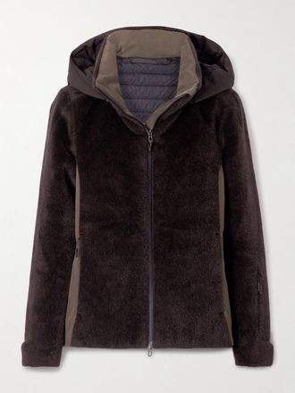 Sease Armor 3.0 Kapuzenjacke Aus Wattierter Alpakawolle - Braun