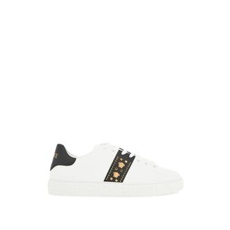 Versace Sneakers mit Nieten im griechischen Stil - - Shoes - Herren - Wei&szlig; - 44 EU