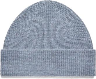 Ermenegildo Zegna bonnet en cachemire - Bleu