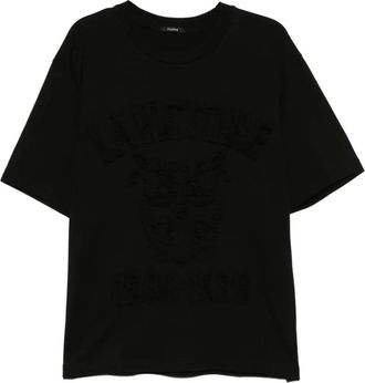 Taakk t-shirt à broderie graphique - Noir