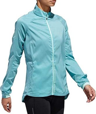 adidas Damen Jacke Supernova, blau, S - 34/36, CZ5463