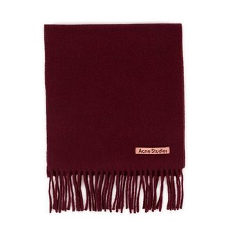 Acne Studios &Eacute;charpe frang&eacute;e en laine