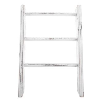 FOMIYES Kleine Kleiner Leiter Handtuchhalter f&uuml;r Badezimmerwand und K&uuml;che Rustikale Dekorative Leiter im Landhausstil