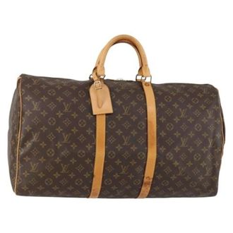 Louis Vuitton unisex, Pre-owned, Brun, Taille: ONE Size Sac Week-end Vintage en Toile Pre-owned
