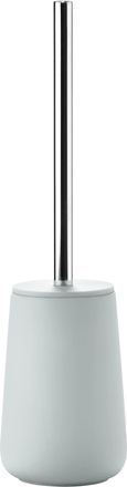 Zone Denmark Nova Toilettenbürste, Klobürste aus Porzellan und Edelstahl, WC Bürste mit Bürstenhalter, Soft-Touch-Beschichtung, Durchm. 10,3 cm, Höhe 37 cm, Dusty 
