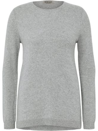Peter Hahn Rundhals-Pullover aus 100% Premium-Kaschmir Peter Hahn grau