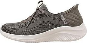Skechers Femme Hands Free Slip-ins Ultra Flex 3.0-Brilliant Path Chaussures dentraînement, Olive, 40 EU