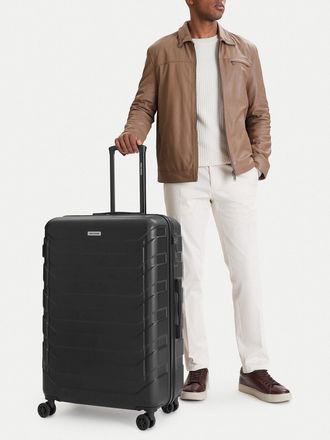 Gino Rossi Gro&szlig;er Koffer GINO ROSSI CEO-GIN-L-001-05-BLACK-2 Schwarz