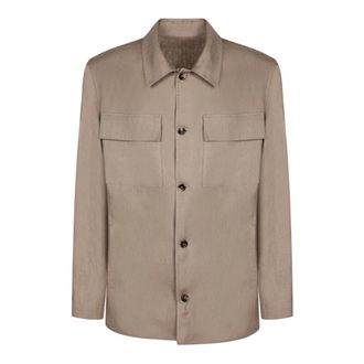 Dell'Oglio Herren, Shirts, Beige, MGr&ouml;&szlig;e