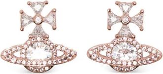 Vivienne Westwood Ohrringe - Rose Gold Orb Pendant Earrings - Gr. unisize - in Mehrfarbig - f&uuml;r Damen