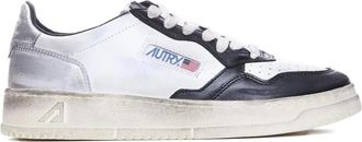 Autry Homme, Chaussures, Blanc, Taille: 40 EU Medalist Low Baskets