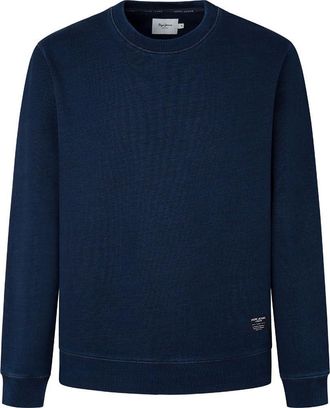 Pepe Jeans London Herren Royle Crew Sweatshirt, Blau (Indigo Blue), M