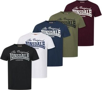 Lonsdale T-Shirt FITTONHILL (Packung, 5-tlg)