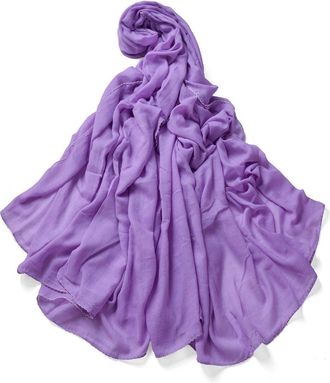 Miobo XXL Damen Stola Schal Unifarbe 220x 140 CM in verschiedenen Farbe aus Viskose 34