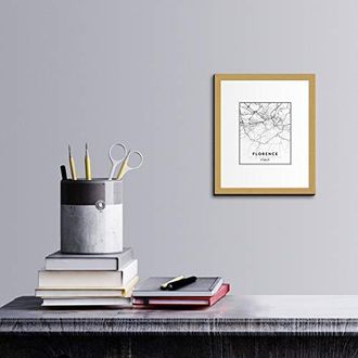 Bonamaison Le Jardin du Lin Canvas Wandverzierung, Mehrfarbig, 25x30