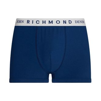 John Richmond Homme, Sous-vêtements, Bleu, Taille: L Boxer Short Taille Basse