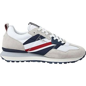 Pepe Jeans London Foster Combination Sneakers Blanc
