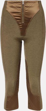 Jean Paul Gaultier Caprihose aus einem Wollgemisch